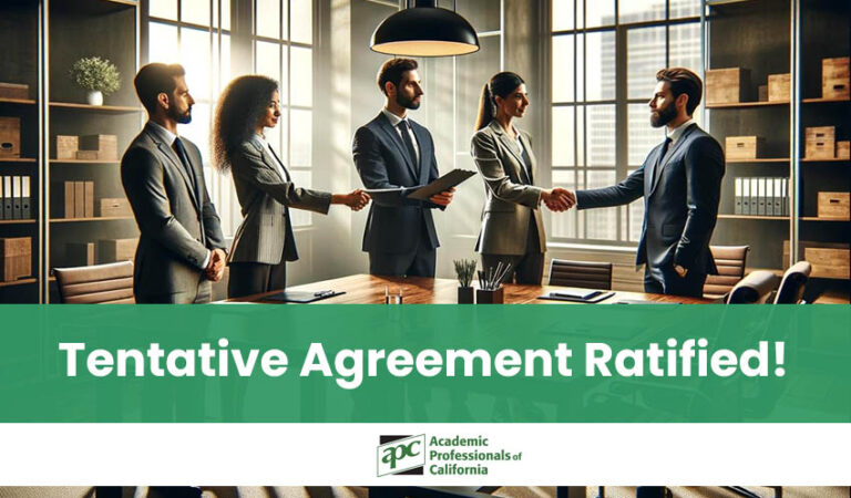 Tentative Agreement Ratified! - APC