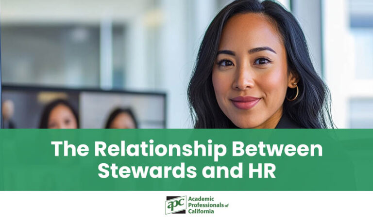 The Relationship Between Stewards and HR - APC