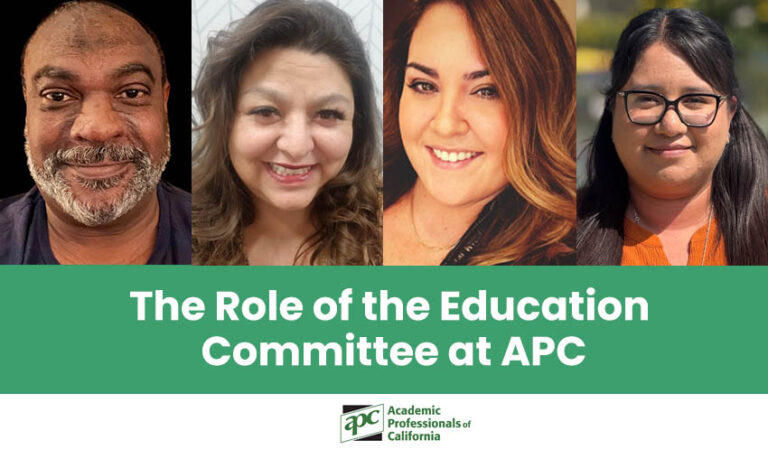 The Role of the Education Committee at APC - APC